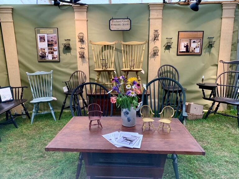 Show Schedule - Windsor Chairs & Fine Woodworking Workshops